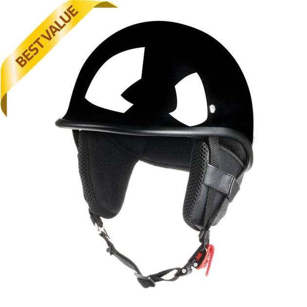 Polo Motorcycle Helmet Dot | Biker Lid With Ear Pads – BikerLid